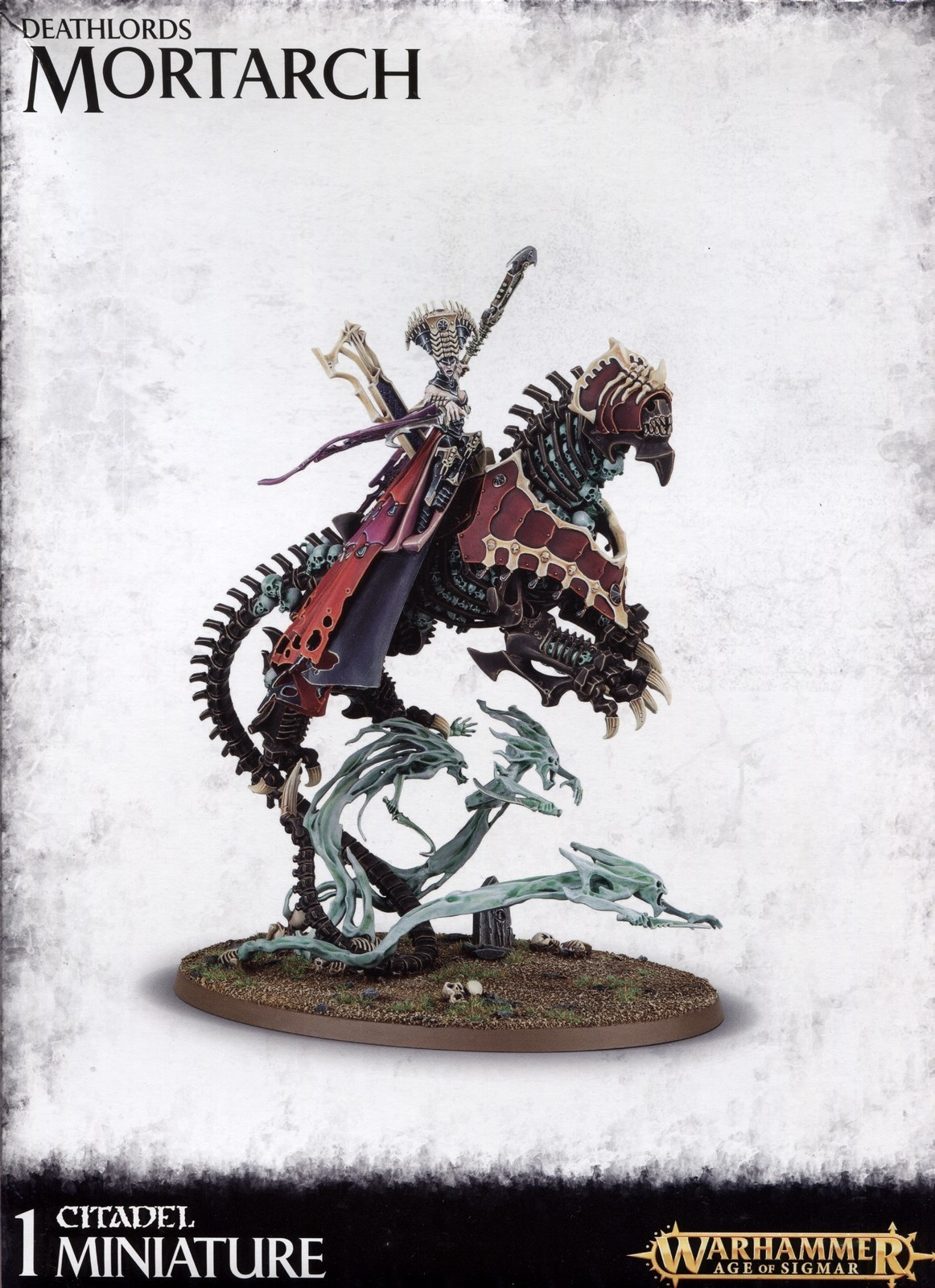 Soulblight Gravelords Mortarch / Mannfred, Mortarch of Night / Arkhan ...