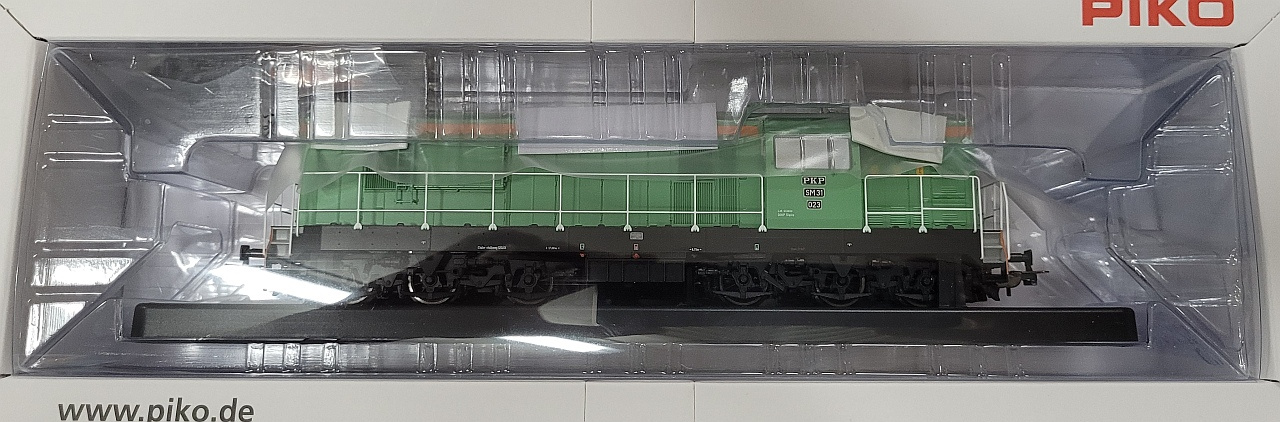 Piko 52309 Lokomotywa spalinowa manewrowa Typ 411Da SM31-023, PKP, ep ...