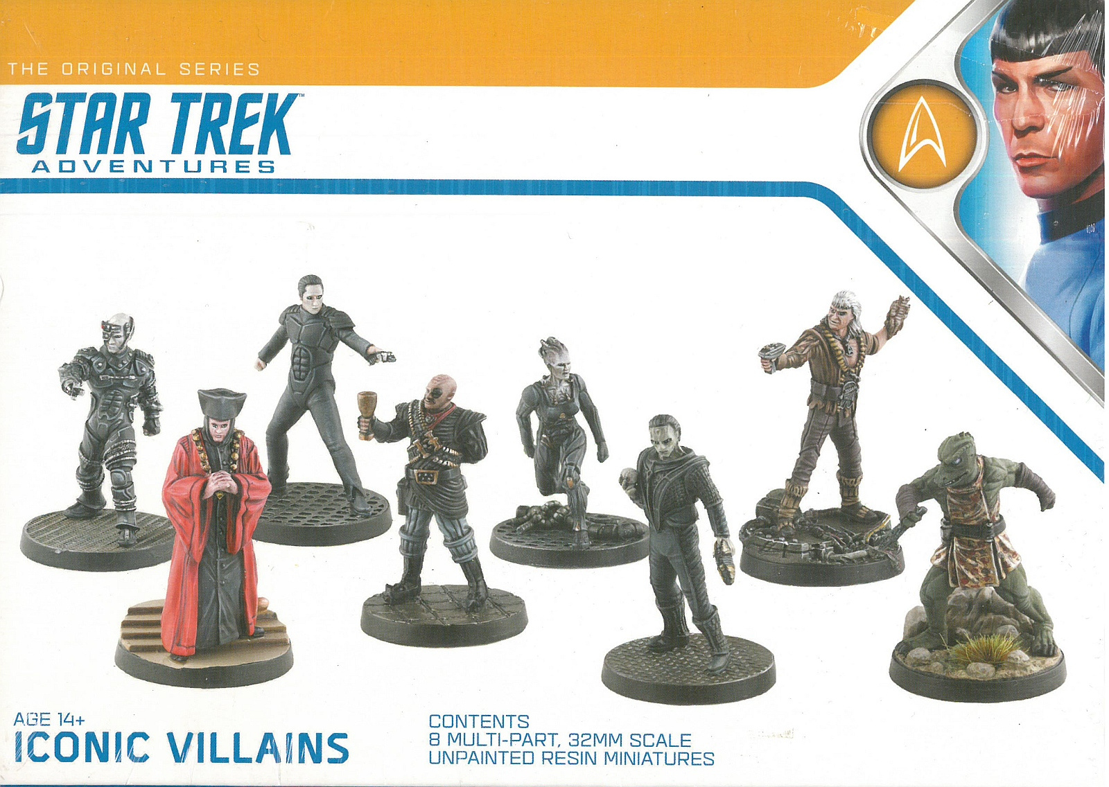 Star Trek Adventures Miniatures Iconic Villains | strefamarzen.pl