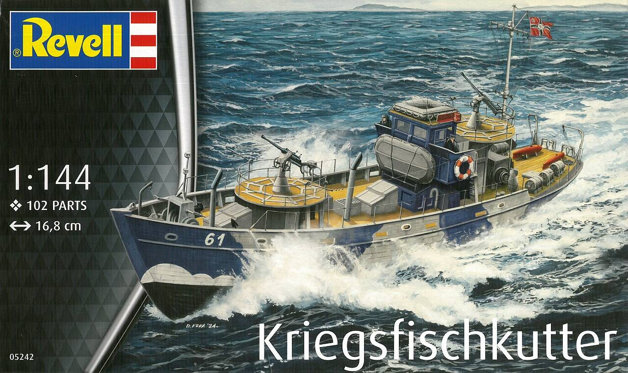 Revell 05078 German U-Boot Type XXI with interior | strefamarzen.pl