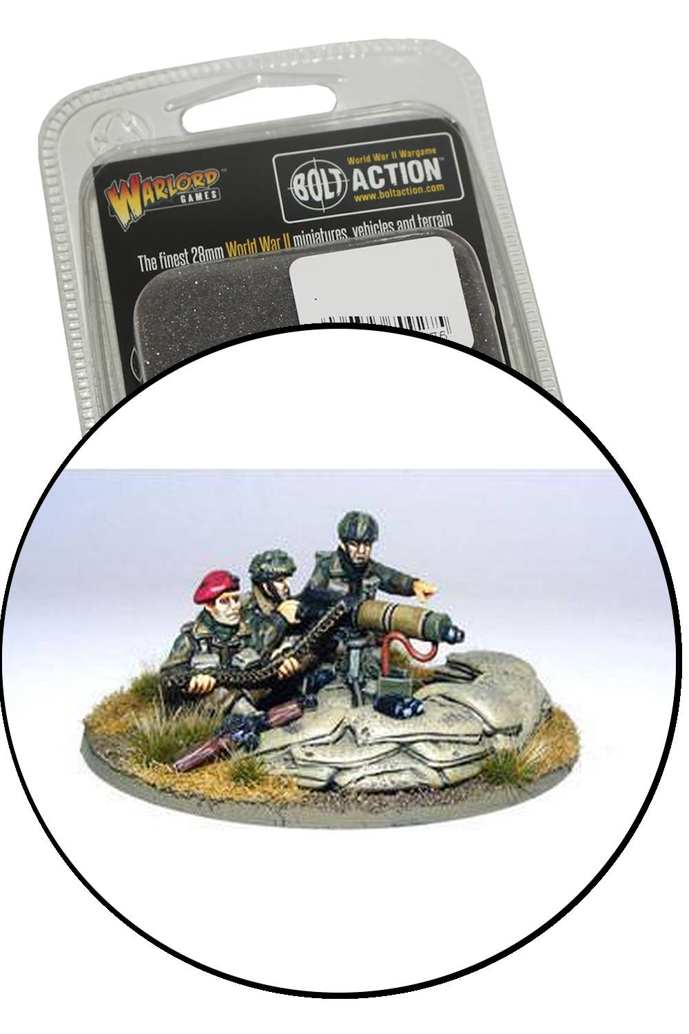 Bolt Action British Commando Paras Vickers MMG Team | strefamarzen.pl
