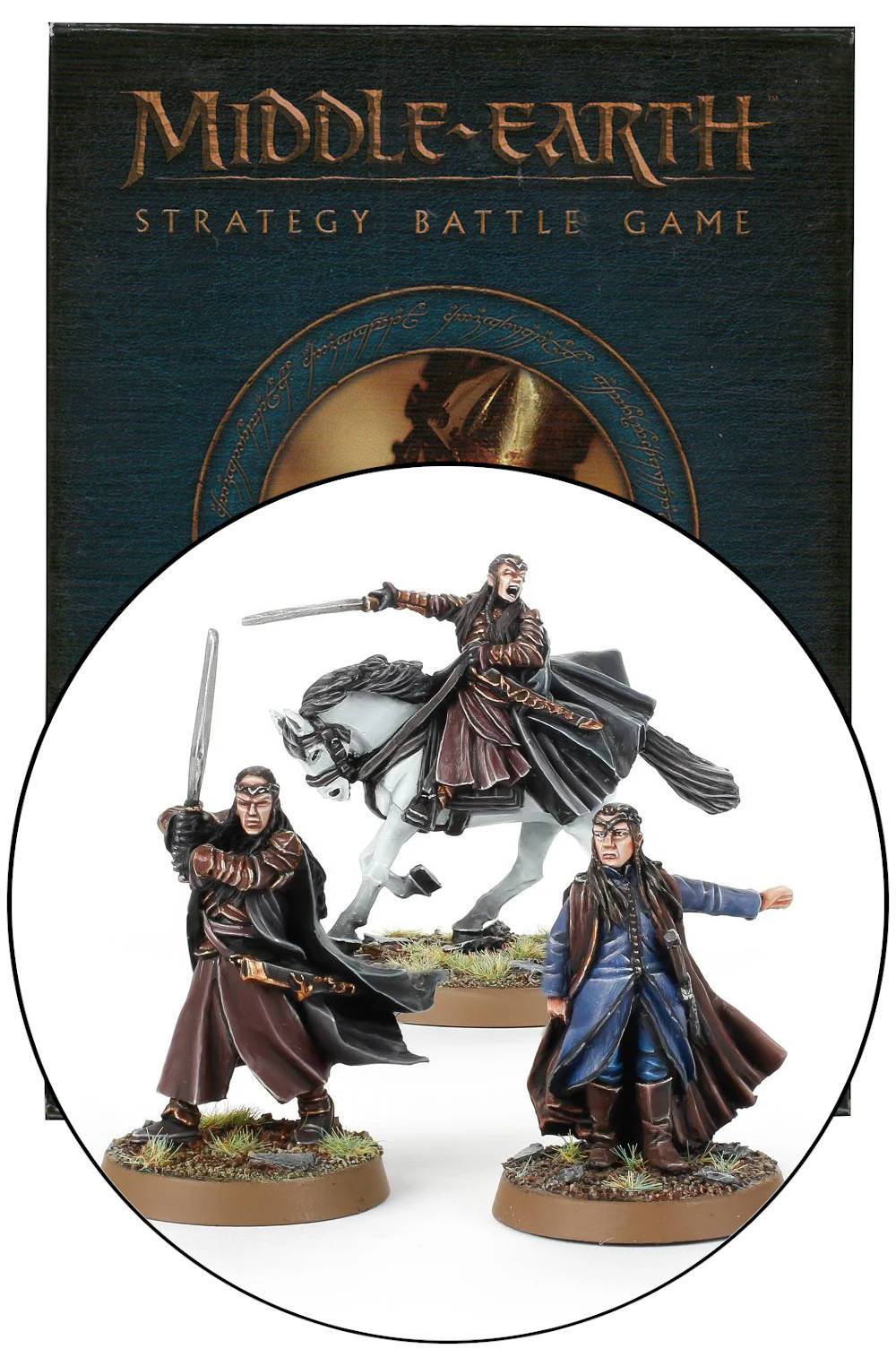 LOTR Middle-Earth SBG Elrond and Lindir Lords of Rivendell ...