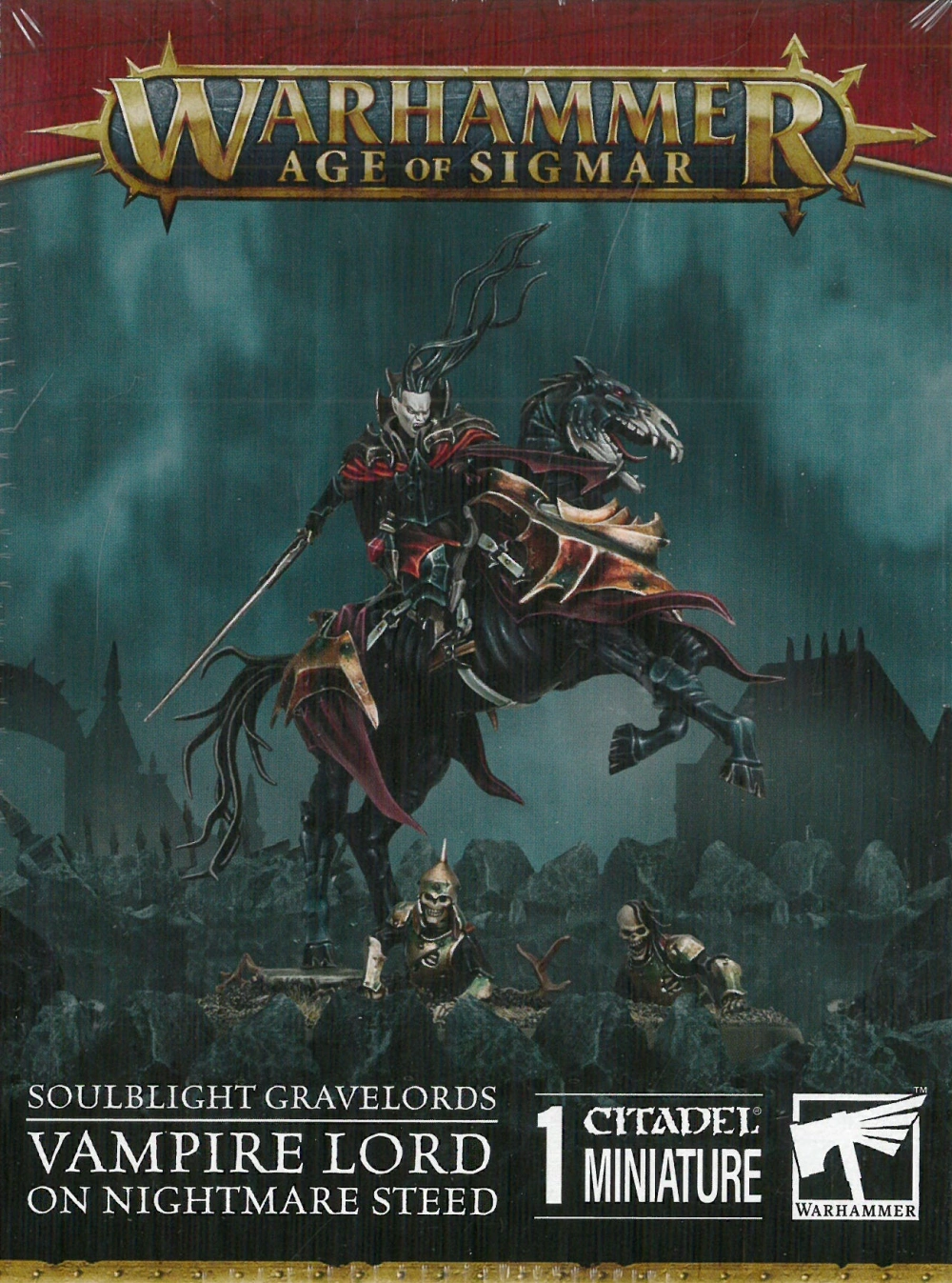 Soulblight Gravelords Vampire Lord on Nightmare Steed | strefamarzen.pl