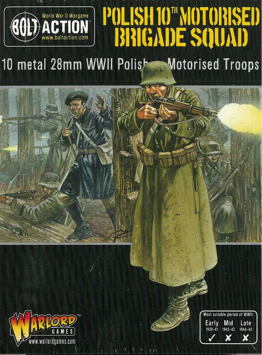 Bolt Action Polish 10th Motorised Brigade Squad | strefamarzen.pl
