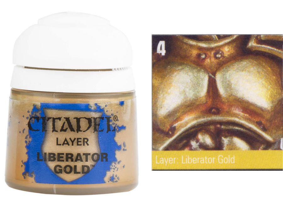 Farbka Citadel Layer Liberator Gold | strefamarzen.pl