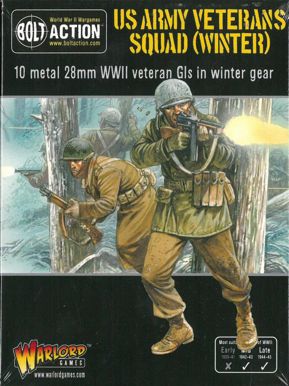 Bolt Action US Army Veterans Squad (Winter) | strefamarzen.pl