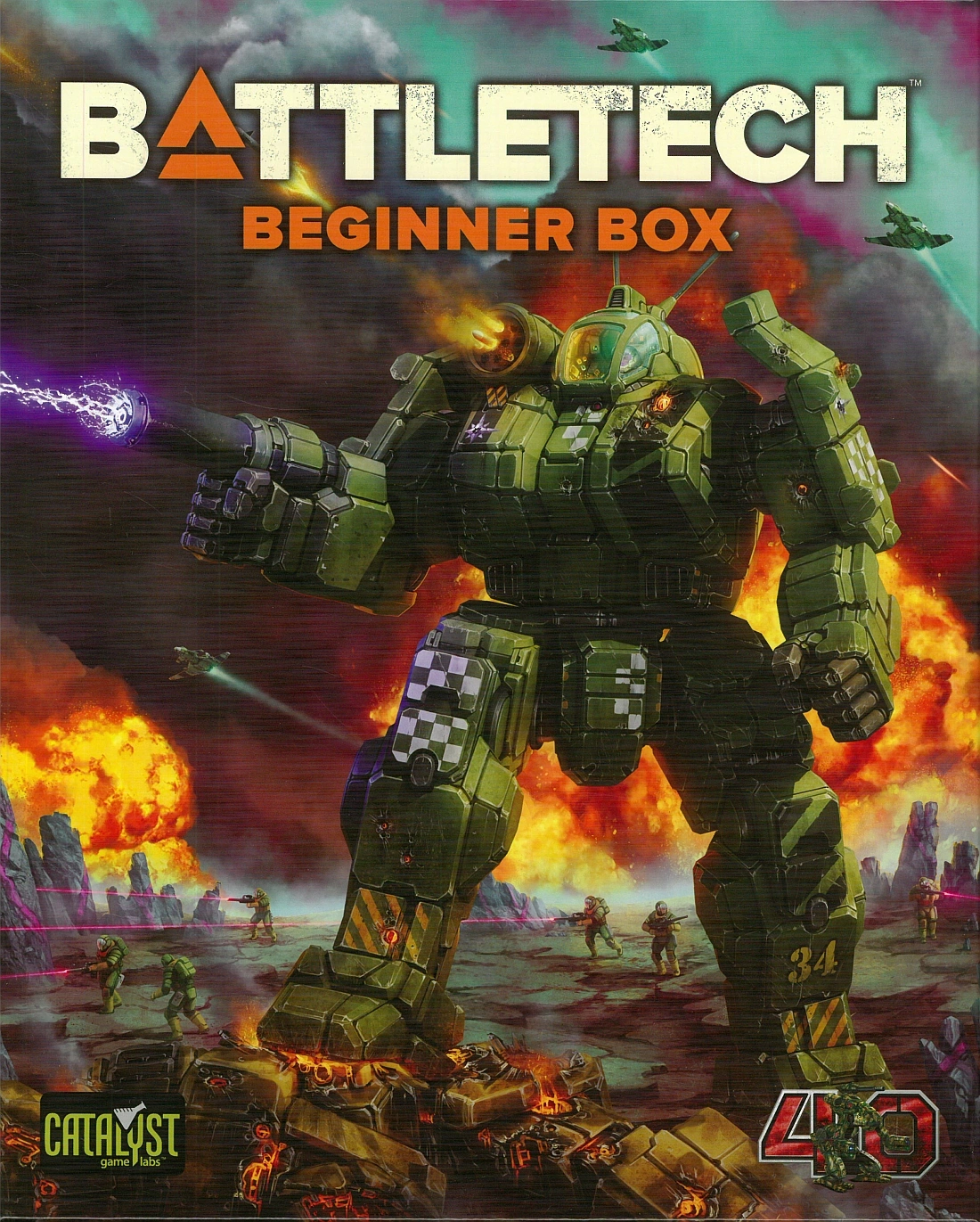 BattleTech Beginner Box 40th Anniversary Zestaw Startowy | strefamarzen.pl