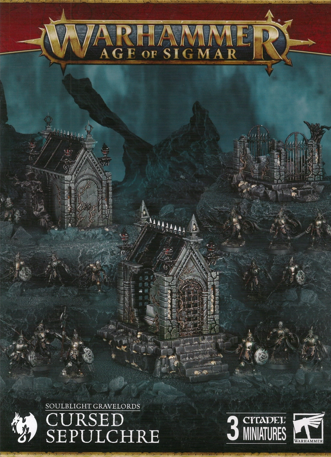 Soulblight Gravelords Cursed Sepulchre sceneria | strefamarzen.pl