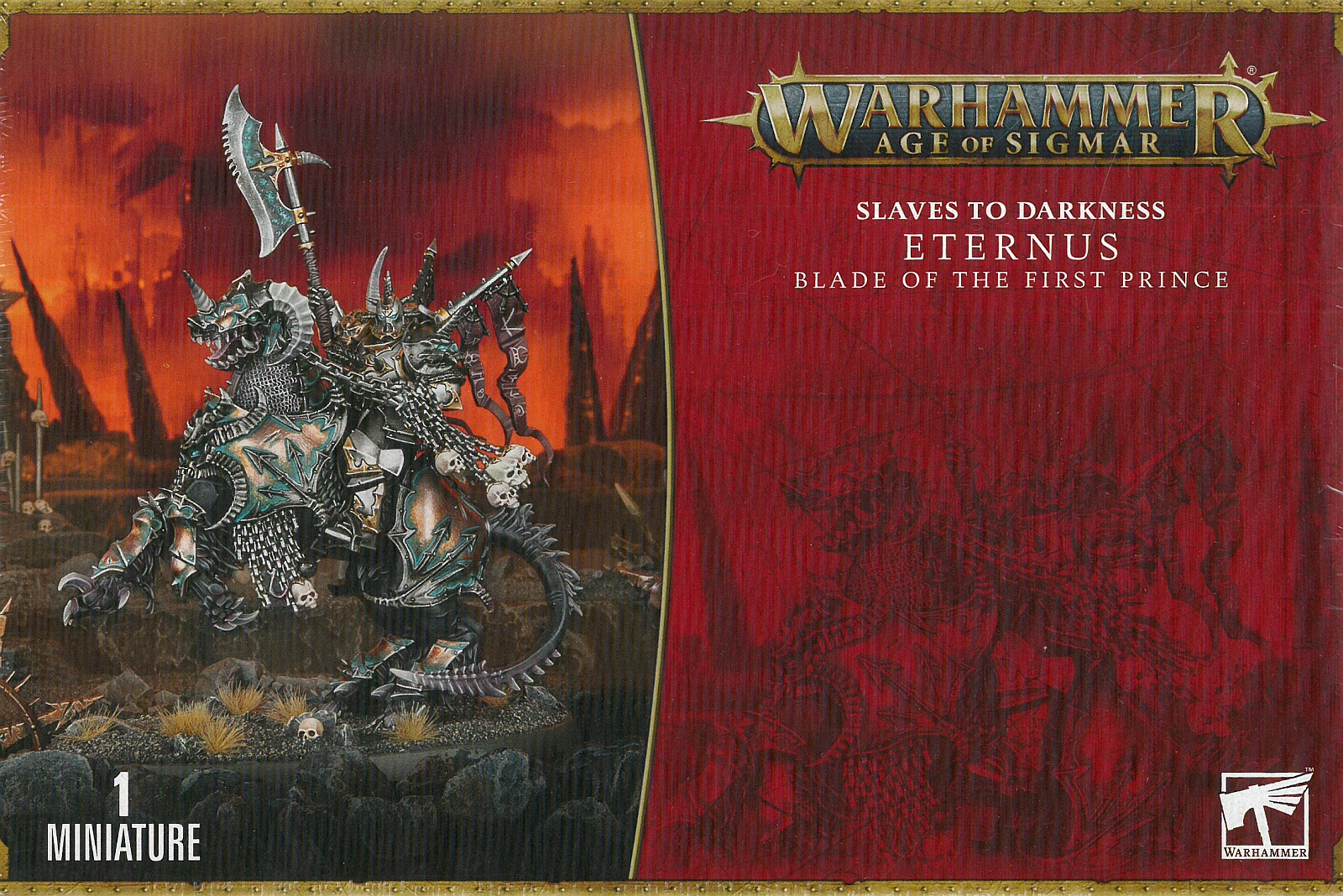 Slaves To Darkness Eternus Blade of The First Prince / Chaos Lord on ...