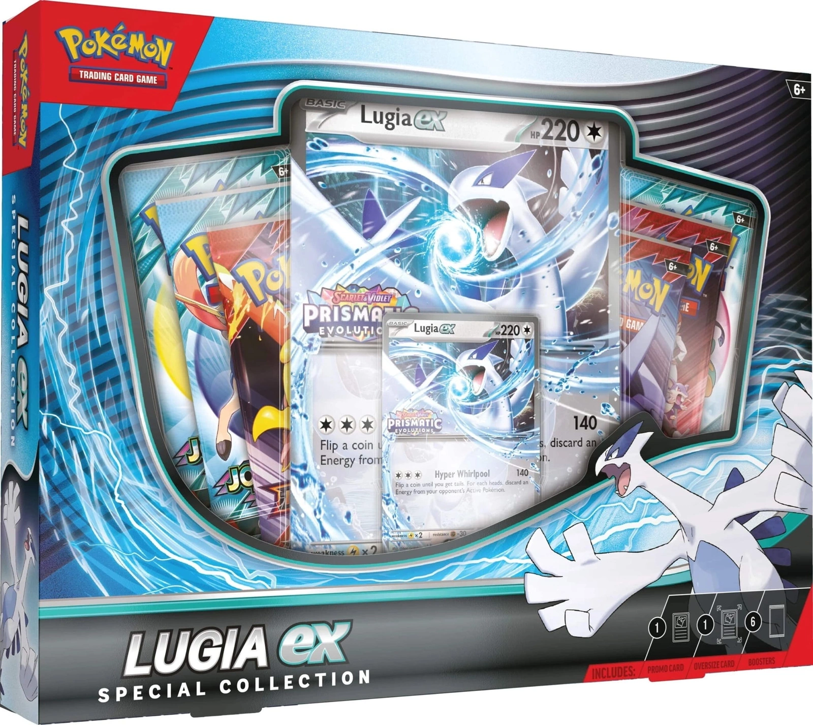 Pokemon TCG Scarlet&Violet Lugia ex Special Collection | strefamarzen.pl