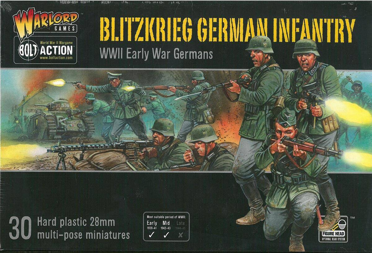Bolt Action WWII Blitzkrieg German Infantry | strefamarzen.pl