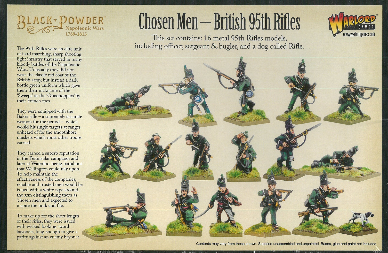 Black Powder Chosen Men British 95th Rifles | strefamarzen.pl