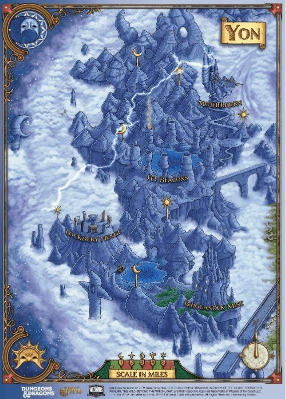 D&D The Wild Beyond the Witchlight Map Set - mapy | strefamarzen.pl