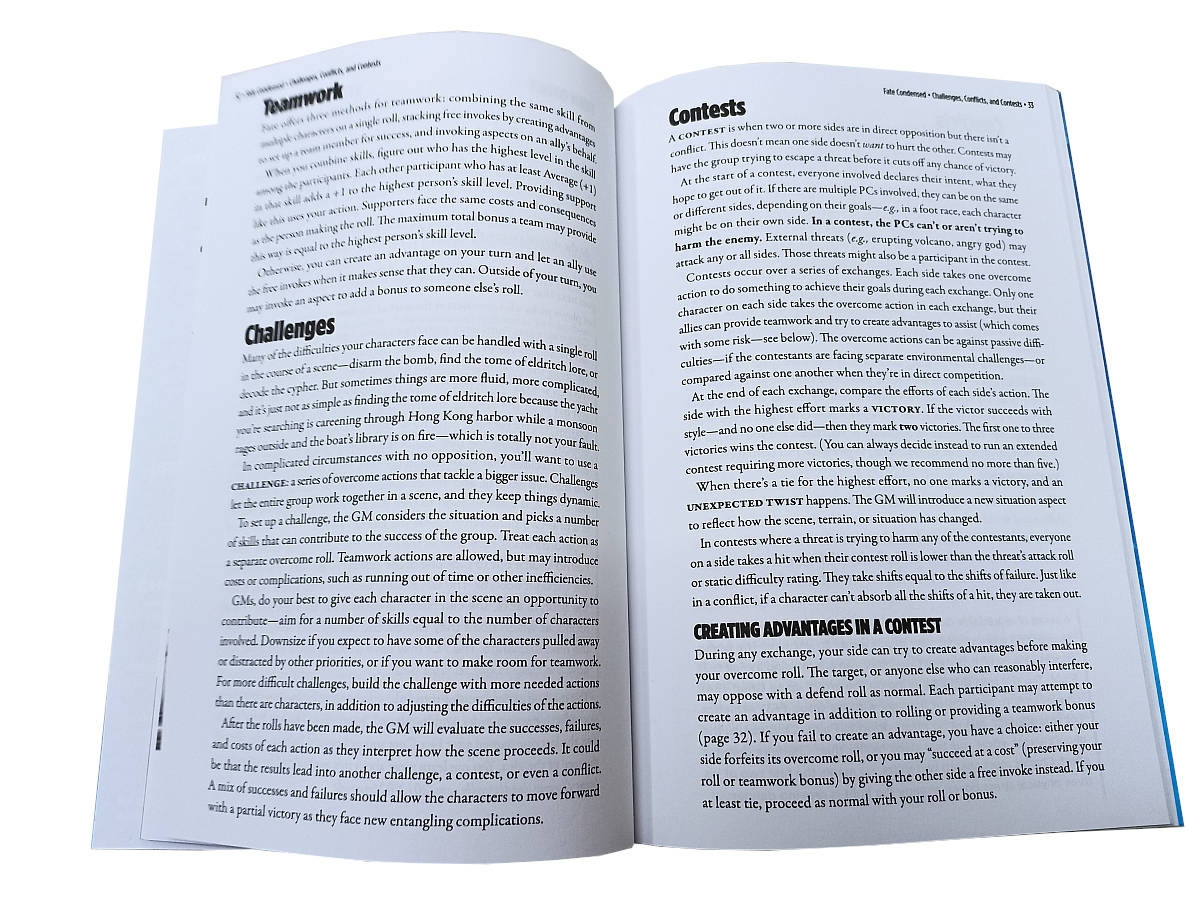 FATE RPG - Fate Condensed - ENG | strefamarzen.pl