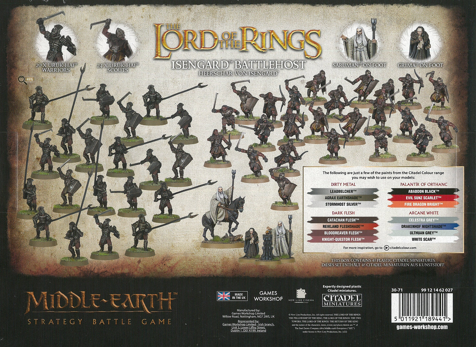 Middle-Earth Strategy Battle Game Isengard Battlehost | strefamarzen.pl