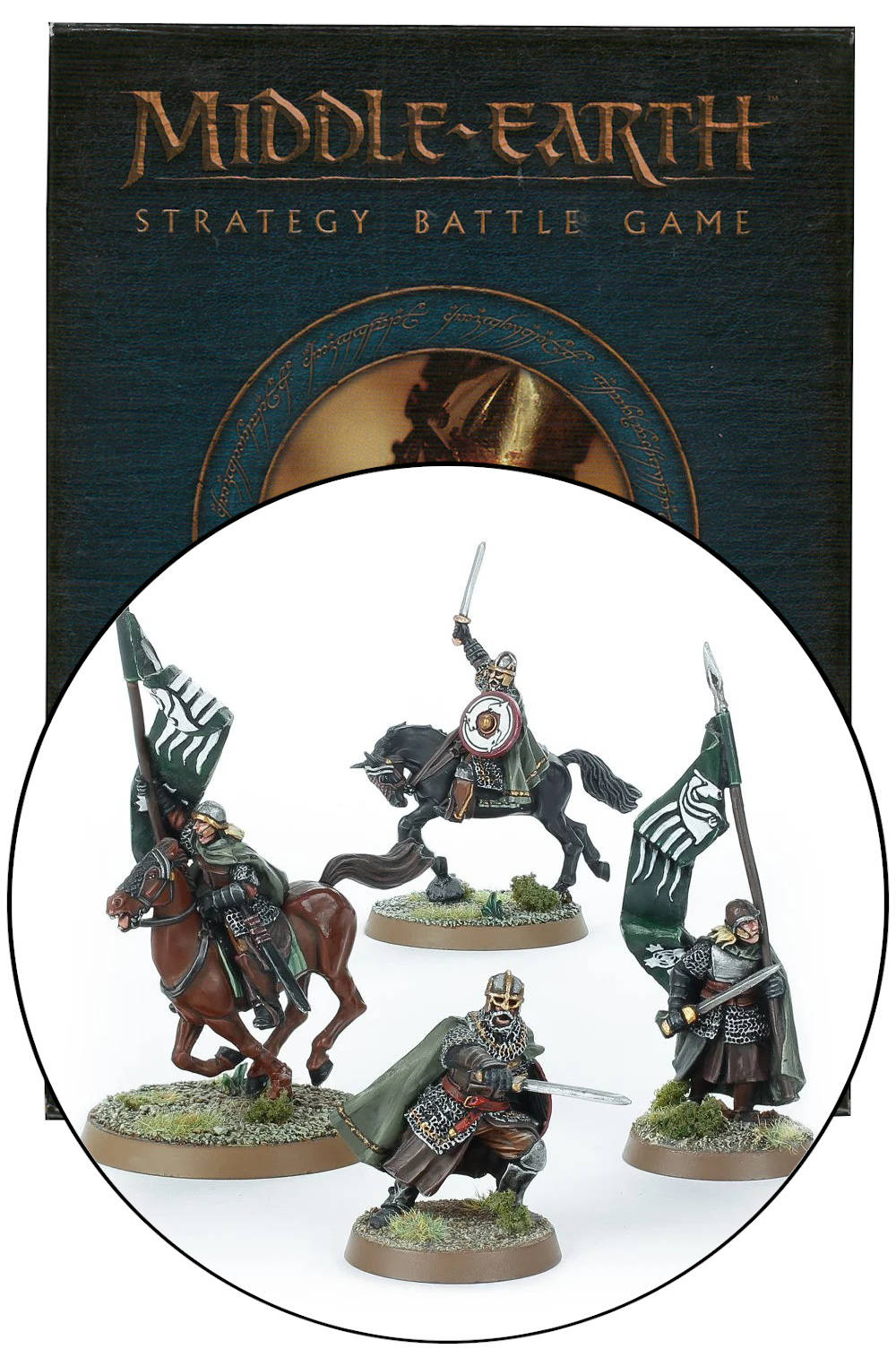 Middle-Earth Strategy Battle Game Mounted Rohan Command | strefamarzen.pl