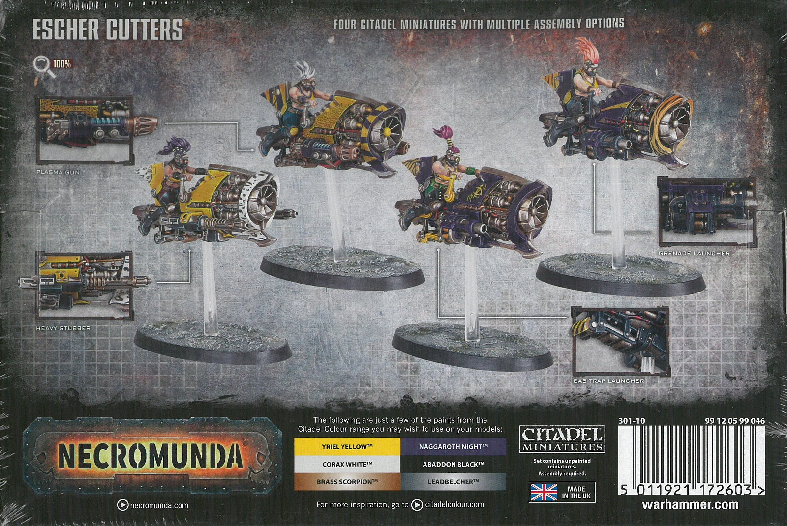 Necromunda Escher Cutters | strefamarzen.pl