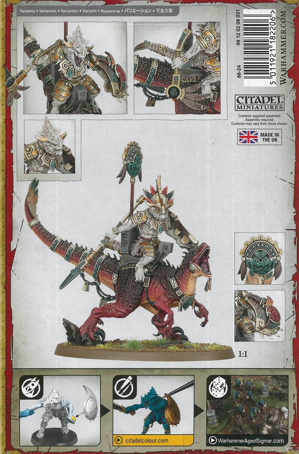 Seraphon Saurus Scar-Veteran on Aggradon | strefamarzen.pl