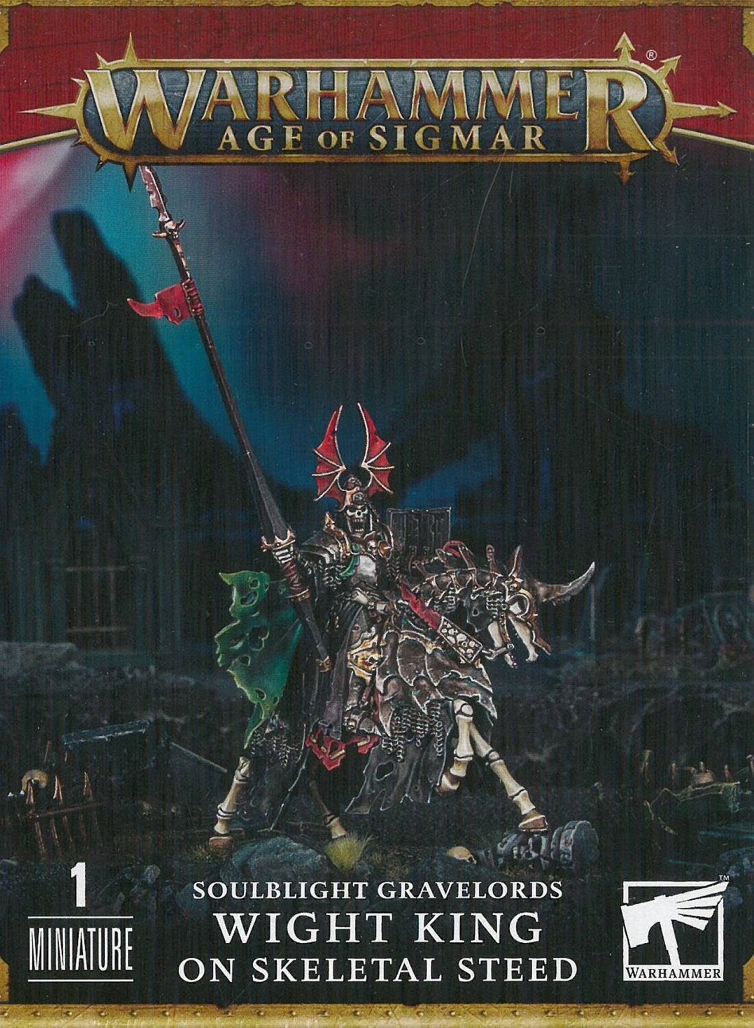 Soulblight Gravelords Wight King On Skeletal Steed | strefamarzen.pl