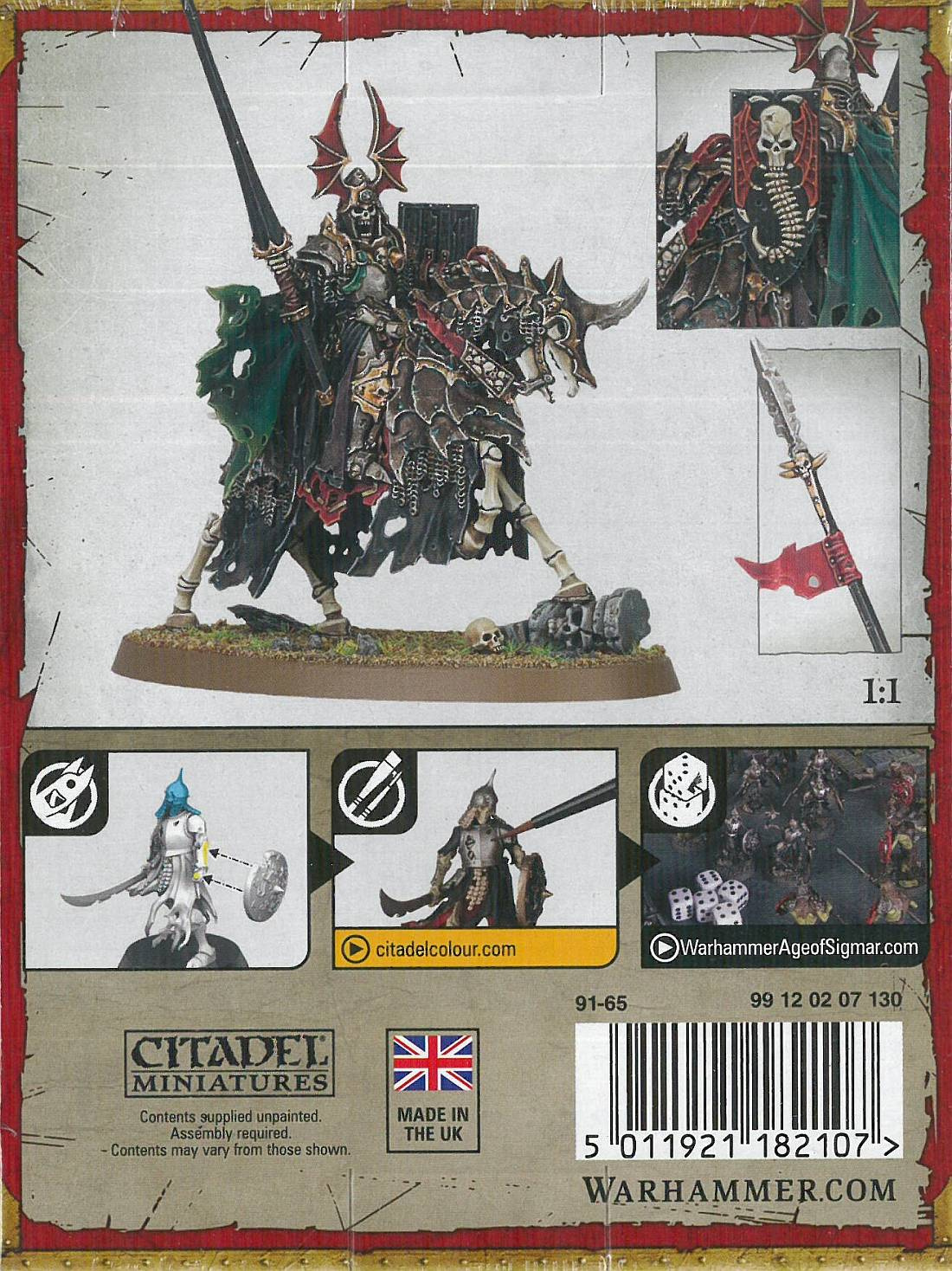 Soulblight Gravelords Wight King On Skeletal Steed | strefamarzen.pl