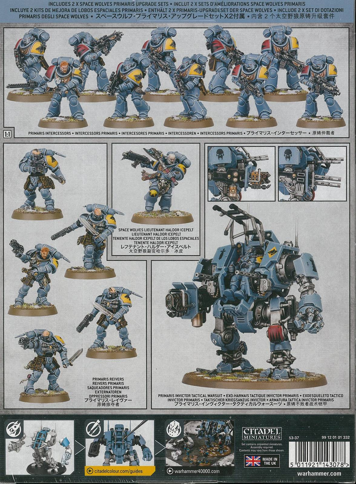 Space Wolves Combat Patrol | strefamarzen.pl