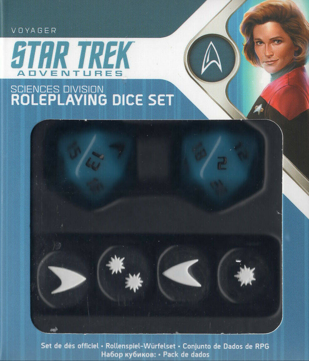 Star Trek Adventures RPG Science Division Dice Set | strefamarzen.pl