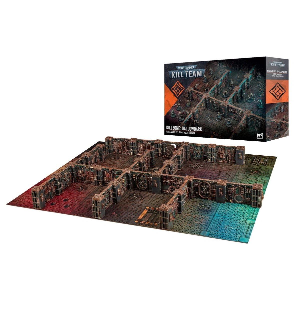 Warhammer 40.000 Kill Team Killzone Gallowdark - zestaw scenerii ...