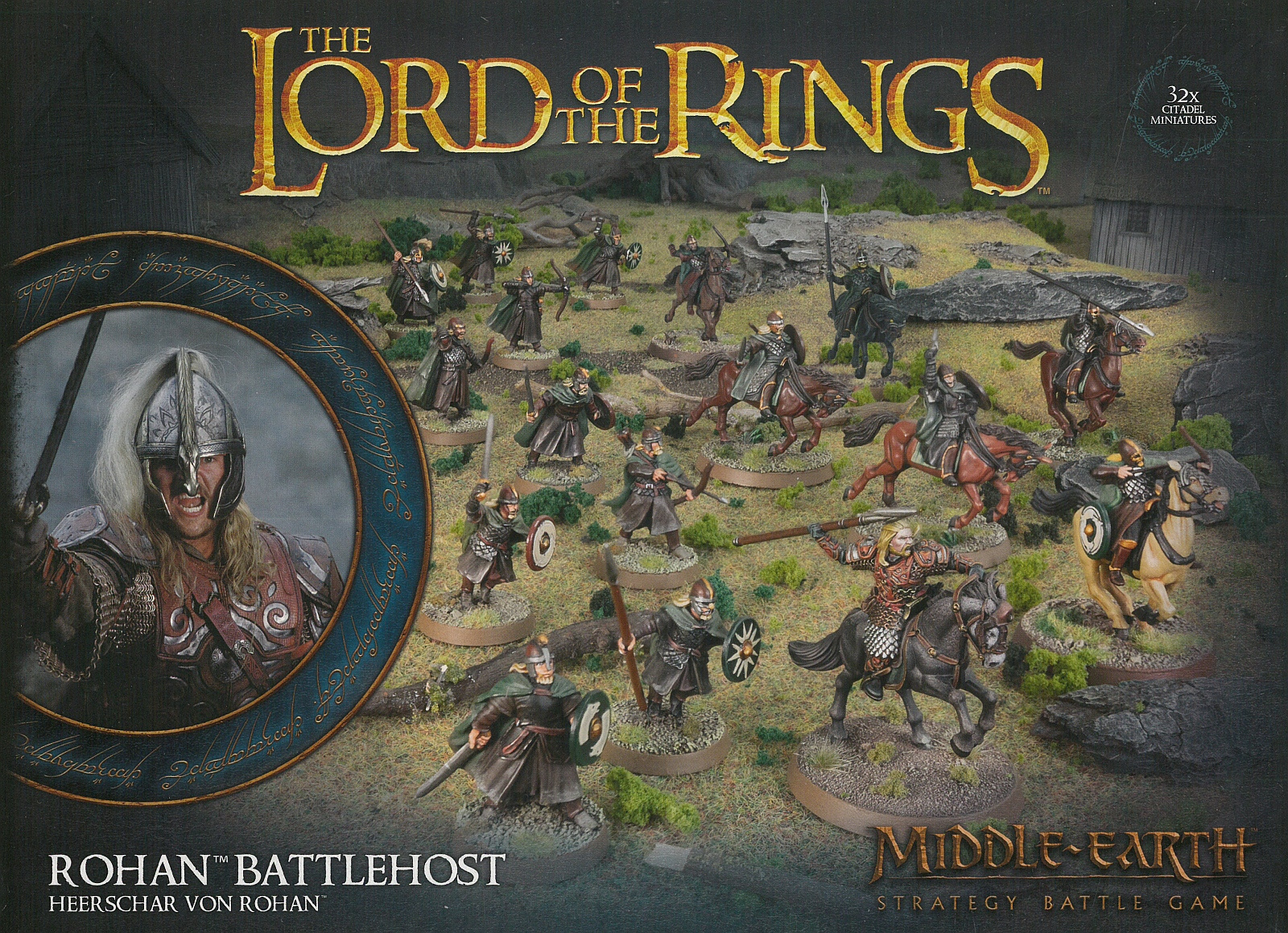 Władca Pierścieni Middle-Earth SBG Rohan Battlehost | strefamarzen.pl