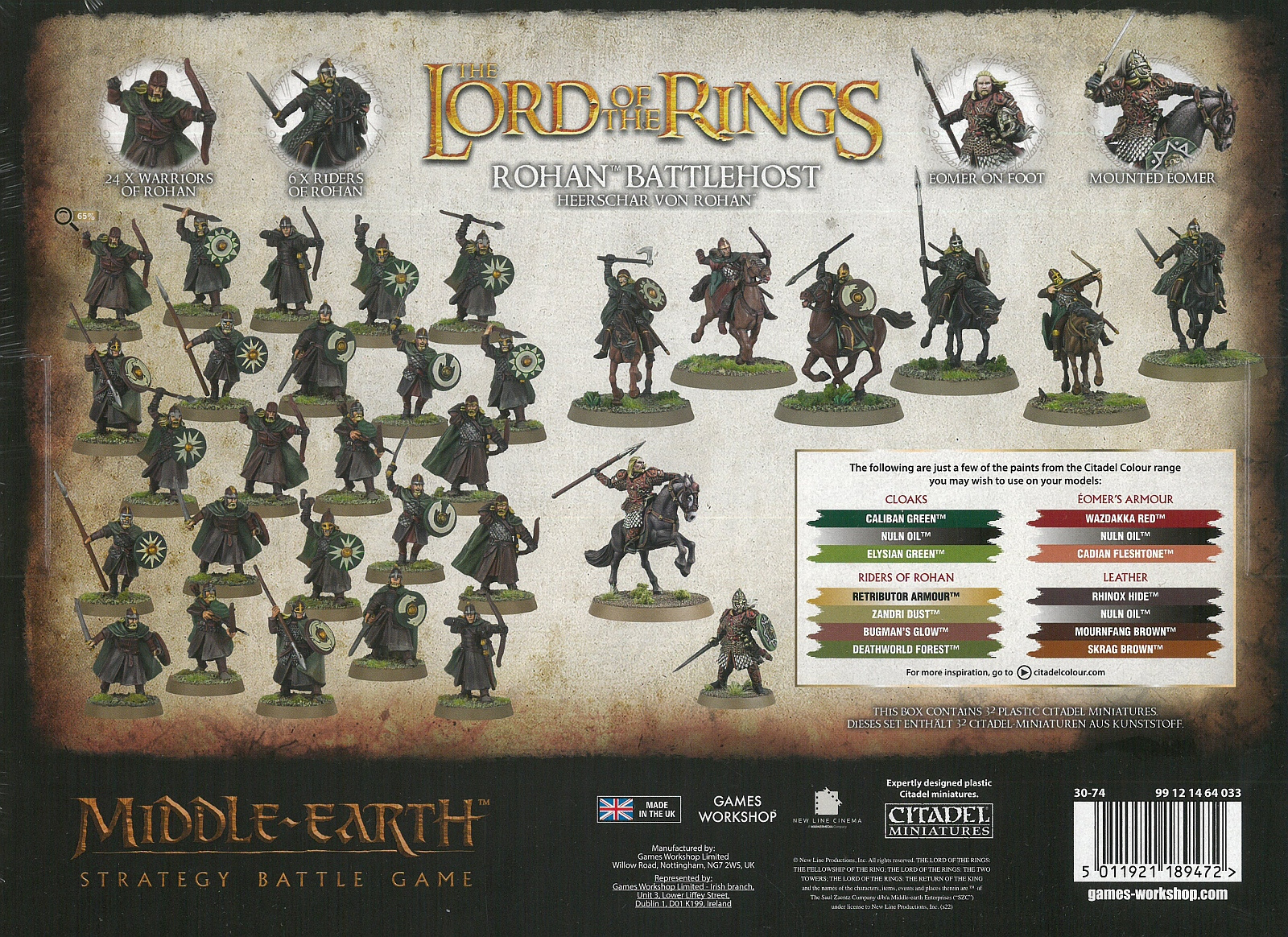 Władca Pierścieni Middle-Earth SBG Rohan Battlehost | strefamarzen.pl